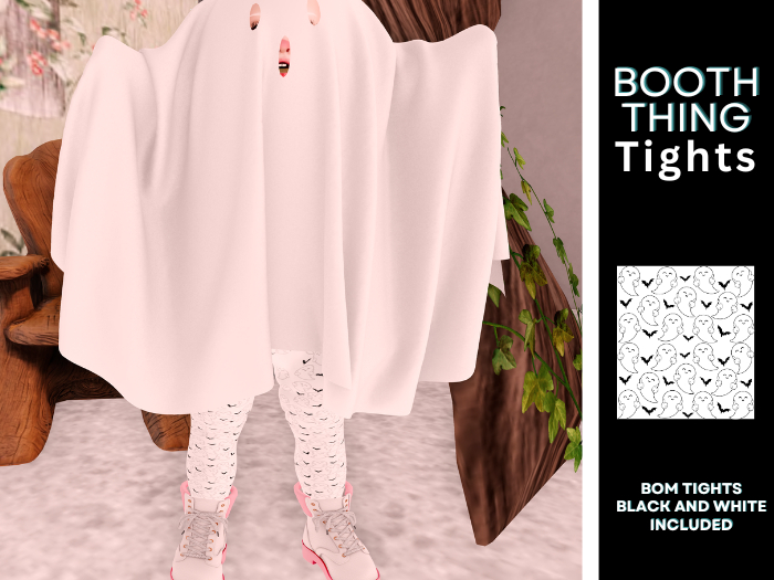 Second Life Marketplace - [StarlitStrokes] Boo Thing Tights BOM TD