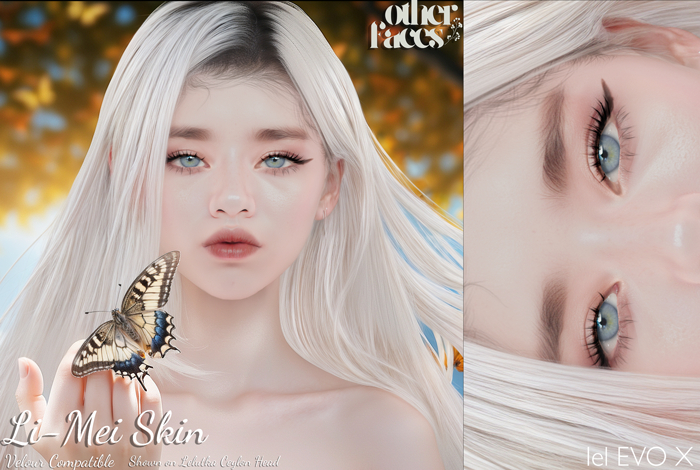 Second Life Marketplace - [OTHER FACES] Li-Mei Shape (LeL EvoX Ceylon 4.0)