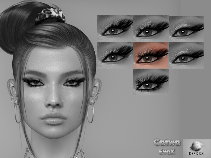 Second Life Marketplace - **DOREM BEAUTY** Venus Eyelash-CATWA-DEMO