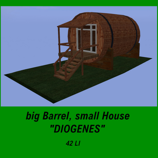 Second Life Marketplace - Small House "Diogenes"