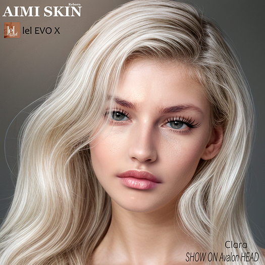 Second Life Marketplace - {AIMI} Clara BOM SKIN for Lel EvoX Tone 2