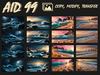 Second Life Marketplace - AID99: 16 Full-Perm Ocean Landscape Backgrounds