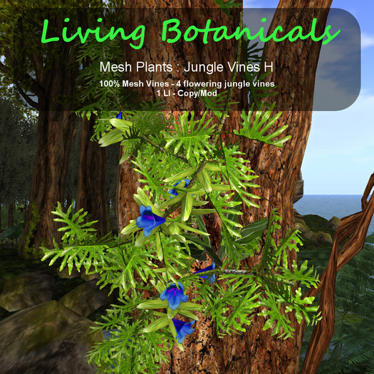 Second Life Marketplace - Inochi Botanicals - Jungle Vines H
