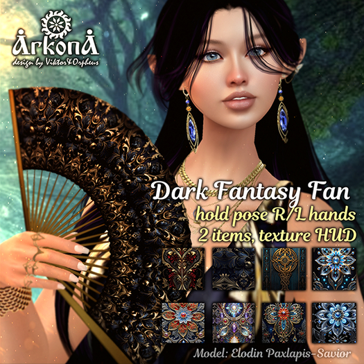 Second Life Marketplace - ARKONA Dark Fantasy Fan