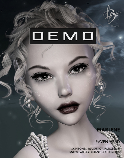 Second Life Marketplace - DL - Marlene Skins [LeL Raven] DEMO