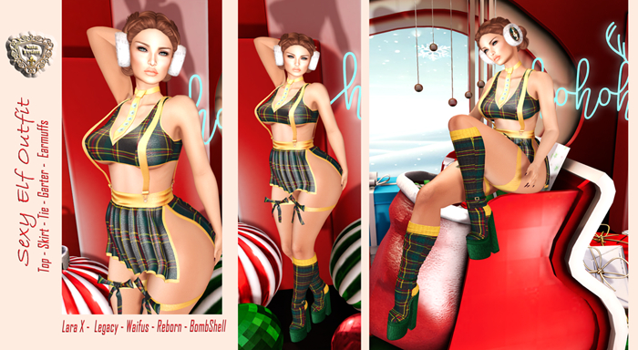 Second Life Marketplace Nala Design Sexy Elf Outfit 8951