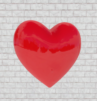 Second Life Marketplace - Cute Red Heart Rotate