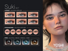 Second Life Marketplace - YOSHI - Suki Set - Eyes shadow, Eyelashes, Eyes