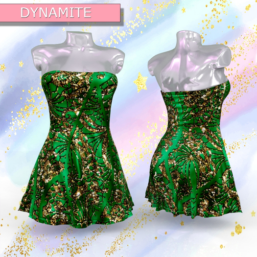 Second Life Marketplace - Gold Green Eloize Erika