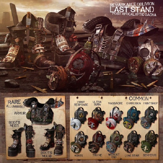 Second Life Marketplace - RO - Last Stand - ARMOR bag - RARE