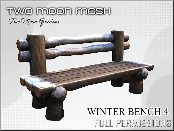 Second Life Marketplace - Full Perm Bench