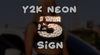 Second Life Marketplace - 5 Star Y2K Neon Sign