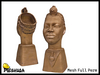 Second Life Marketplace - Meshuga African God Bust Statue FULL PERM MESH