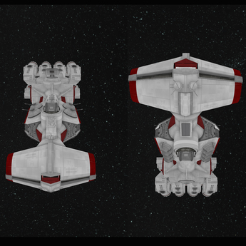 Second Life Marketplace - Second Hand Droids - CR90 Corellian Corvette