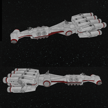 Second Life Marketplace - Second Hand Droids - CR90 Corellian Corvette