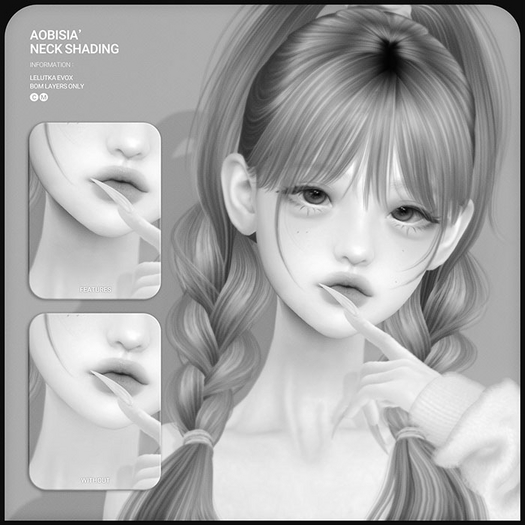 Second Life Marketplace - Aobisia :: Neck Shading (DEMO)
