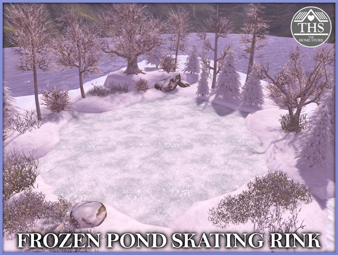 Second Life Marketplace - SKATING RINK - FROZEN POND - ICE SKATING RINK