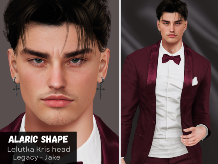 Second Life Marketplace - -[Stanley] Alaric Shape Kris - Lelutka Kris ...