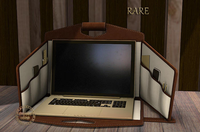 Second Life Marketplace - -David Heather-Mobile Workstation RARE