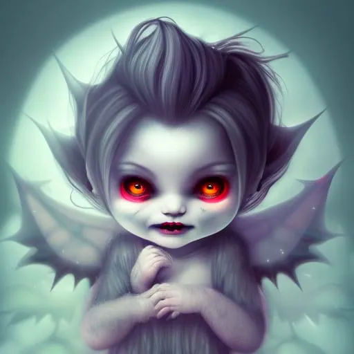 Second Life Marketplace - Baby Vampire Nursery Picture (7)