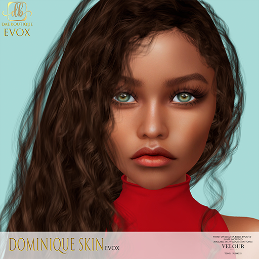 Second Life Marketplace - Dominique Skin EvoX SUNKISS Velour