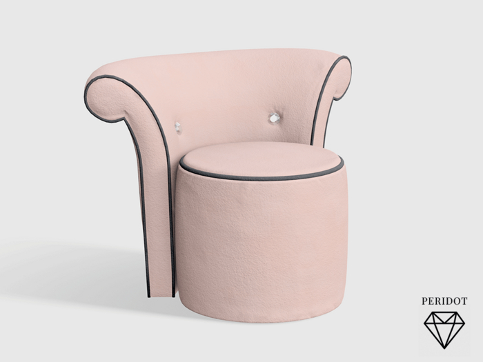 Second Life Marketplace - Peridot By Apollo - Etoile Vanity Chair PG