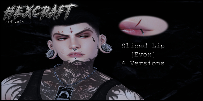 Second Life Marketplace - [HEX] Sliced Lip - EVOX-