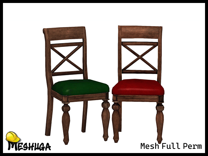 Second Life Marketplace - Meshuga Victorian Bar Chair FULL PERM MESH