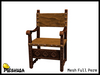 Second Life Marketplace - Meshuga Baroque Furniture - Ornate Chair FULL ...