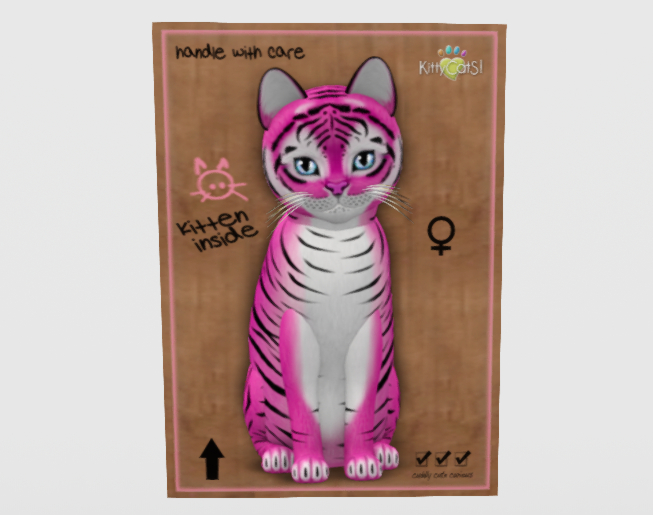 Second Life Marketplace - Female Breedable Cat KittyCatS Tiger ...