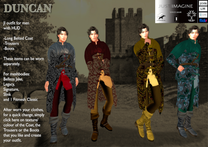 Second Life Marketplace - DUNCAN OUTIF by JI pack (add)