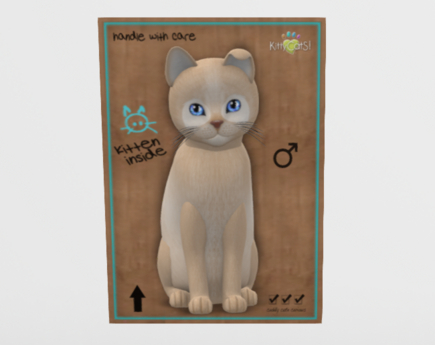 Second Life Marketplace - Male Breedable Cat KittyCatS Pandie - Fawn ...