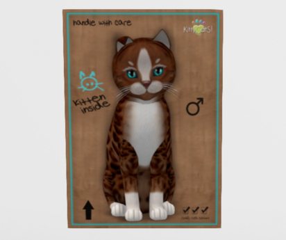 Second Life Marketplace - Male Breedable Cat KittyCatS Genesis - Ginger ...