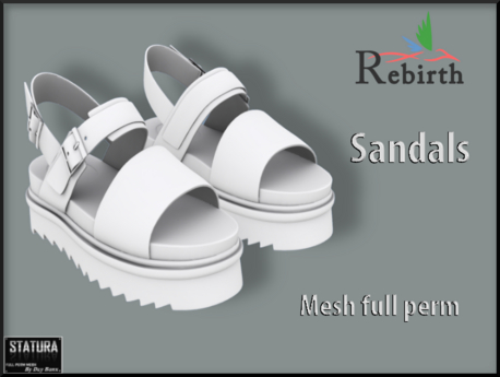 Second Life Marketplace - Sandals-Trinket-Rebirth Demo
