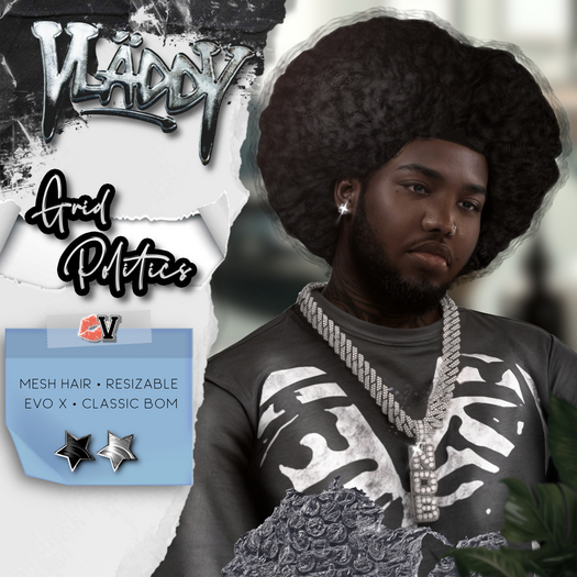Second Life Marketplace - Vladdy // "Grid Politics" Afro