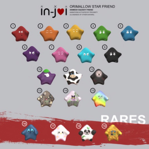 Second Life Marketplace - 16. INJOI Orimallow Star Ohana RARE