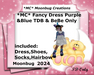 Second Life Marketplace - *MC* Fancy Dress Purple & Blue TD B & BeBe