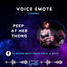 Second Life Marketplace - Peep At Her Thong - Voice Emote by Lynette