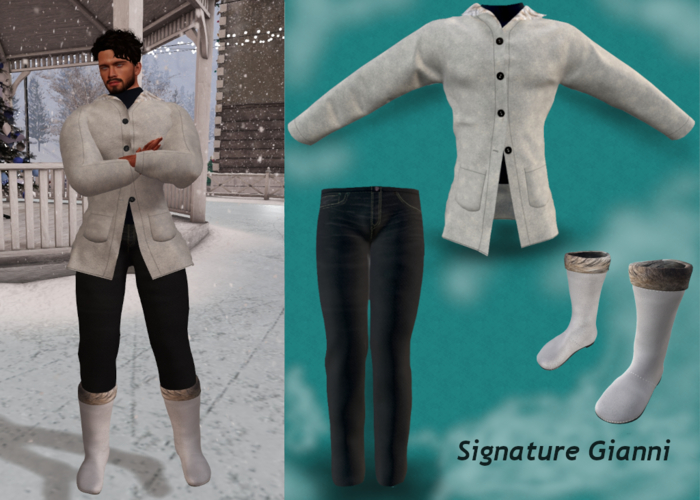 Second Life Marketplace - Winter Jacket demo ~Gianni