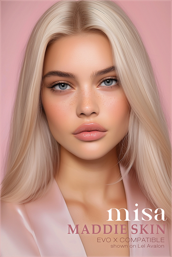 Second Life Marketplace - Misa - Maddie Skin [Lelutka EVOX] - Sienna