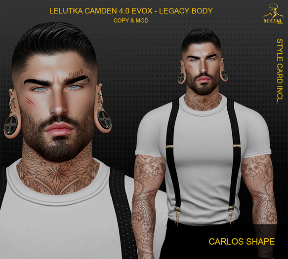 Second Life Marketplace - Carlos Shape / Social Shapes Store
