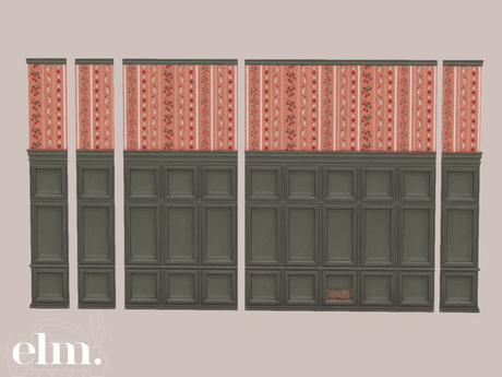 Second Life Marketplace - Elm. Agnes Wall Panel [Sage]