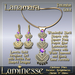 Second Life Marketplace - LANAMARA Palasha Necklace & Earrings Set OP ...