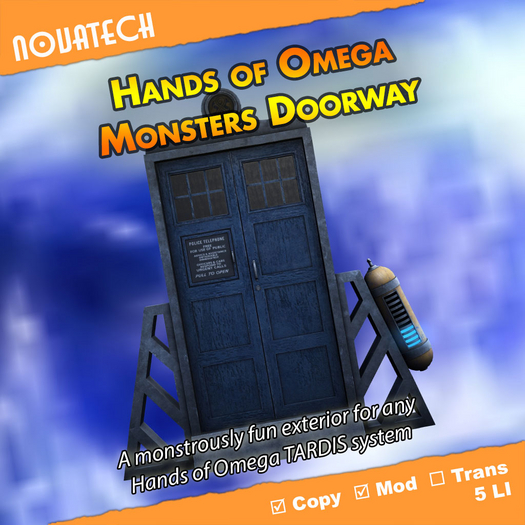 Second Life Marketplace - Hands of Omega (HoO) Exterior - Monsters Doorway