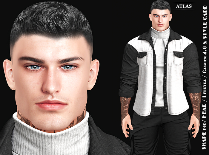 Second Life Marketplace - *ATLAS* SHAPE APO for LeL Camden Head 4.0 ...