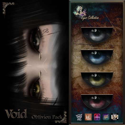 Second Life Marketplace - Loa - Void Eyes ~Lelutka/HDPro/OMEGA/Mesh/BOM ...