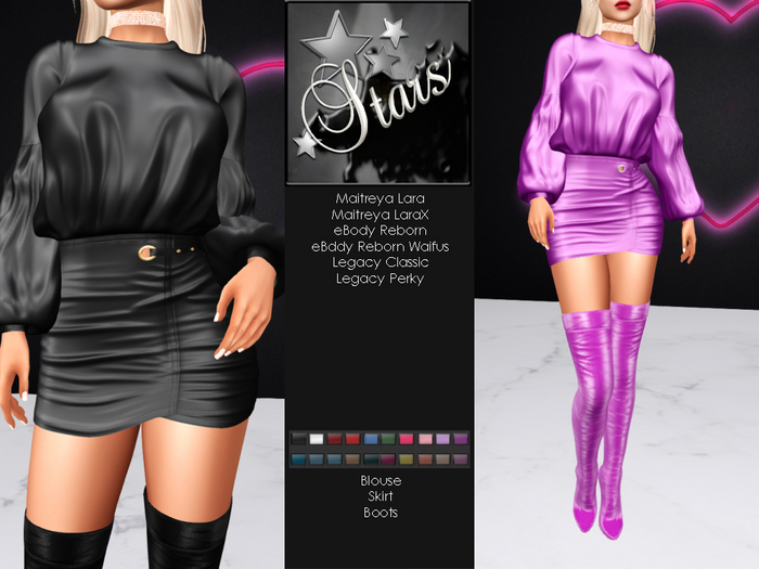 Second Life Marketplace - Lara & LaraX outfit - Lucy2 - Promo