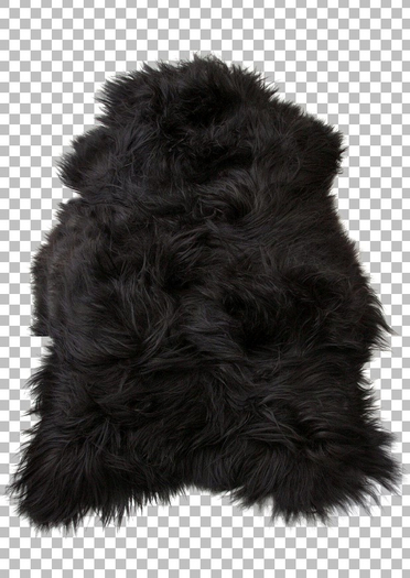 Second Life Marketplace - 1095 - Cute Little Fake Hairy Black Sheep Rug ...