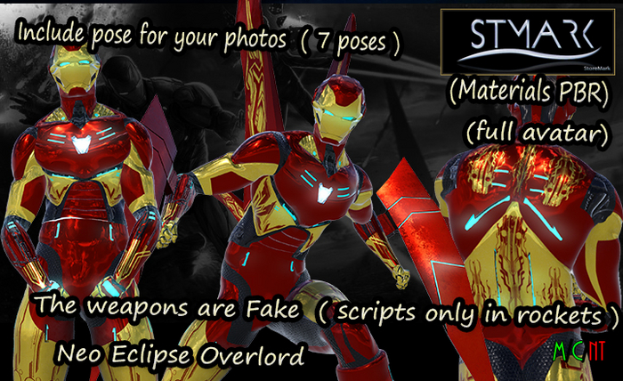 Second Life Marketplace - Neo Eclipse Overlord ( full avatar ...