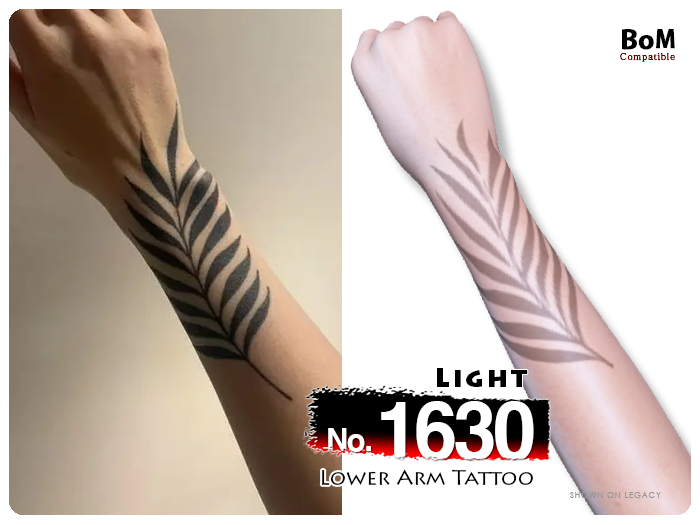 Second Life Marketplace - (Lower Arm Tattoo) No.1630 Light